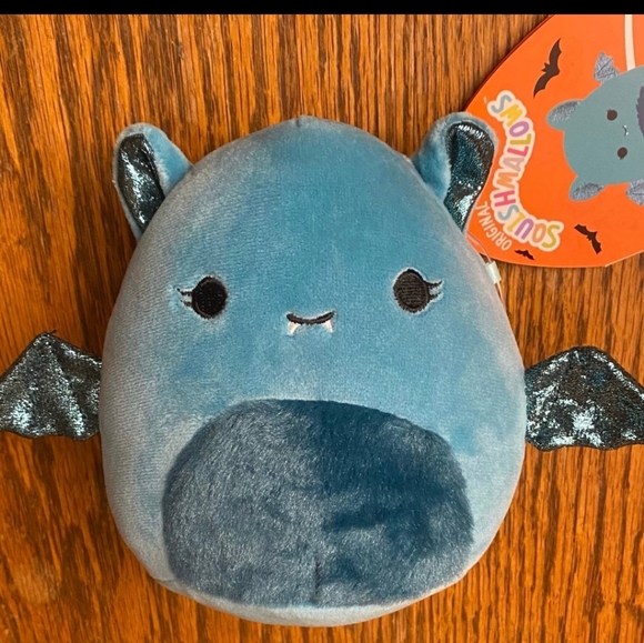 Squishmallows | Toys | 5 Halloween Fall 223 Squishmallows Lucasta The Blue Bat Fuzzy Belly Bnr ...